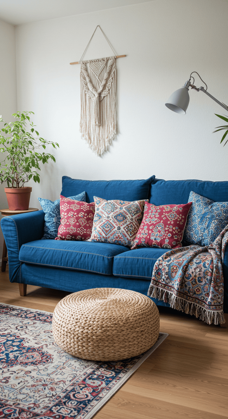 21 Blue Couch Living Room Ideas to Inspire Your Next Refresh