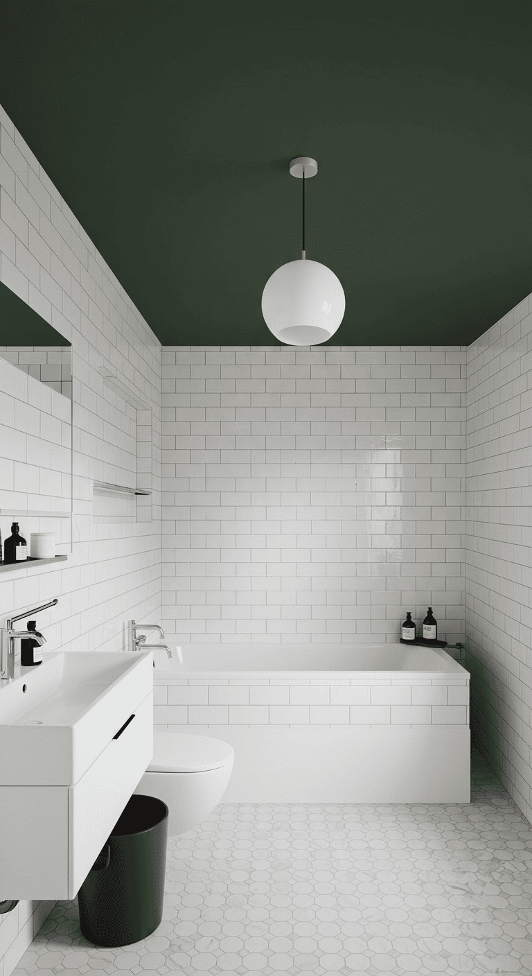 21 Ways to Absolutely Rock a Green Bathroom!