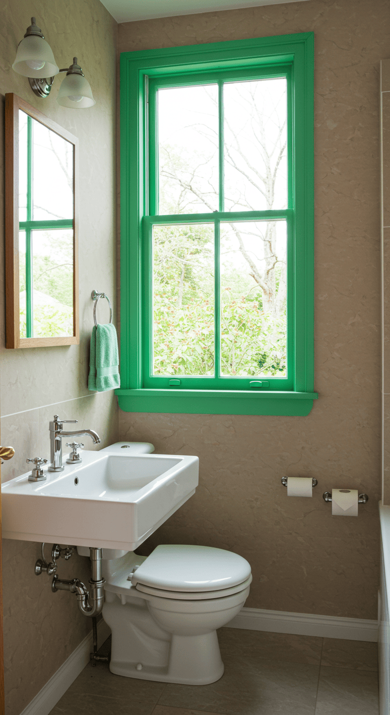 21 Ways to Absolutely Rock a Green Bathroom!