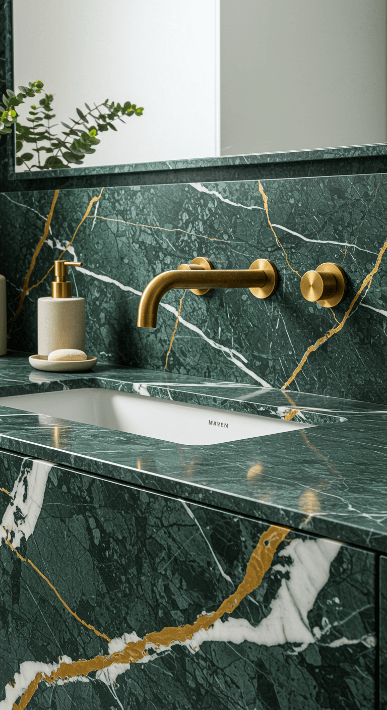 21 Ways to Absolutely Rock a Green Bathroom!