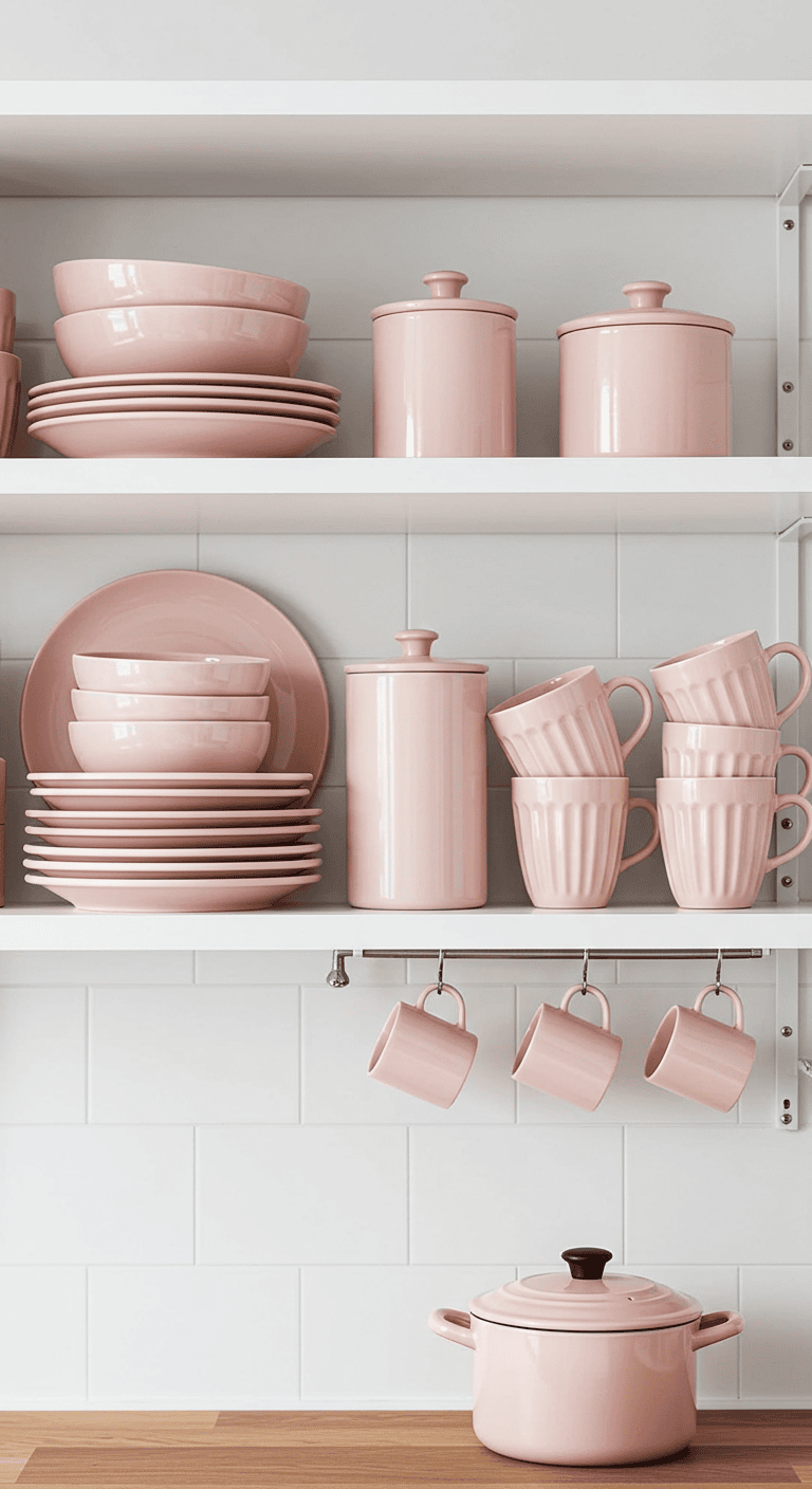 21 Stunning Pink Kitchen Ideas You'll Absolutely Adore