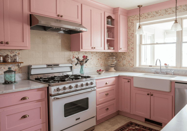 21 Stunning Pink Kitchen Ideas You'll Absolutely Adore