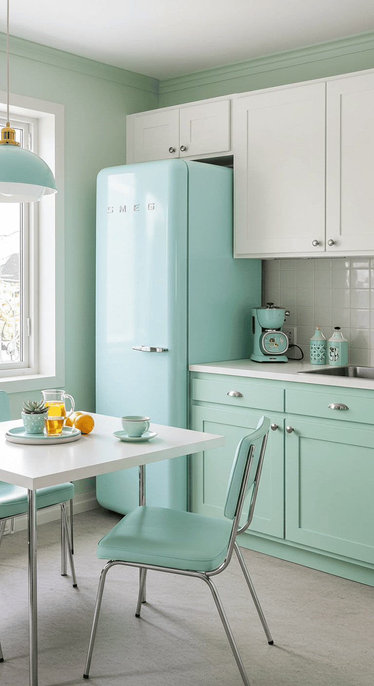 21 Retro Kitchen Ideas to Spice Up Your Home