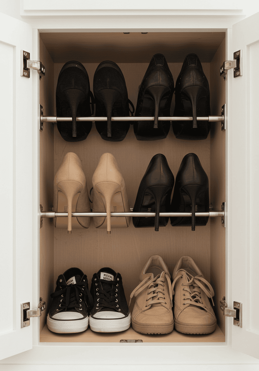 17 Seriously Smart Shoe Storage Ideas for Small Spaces